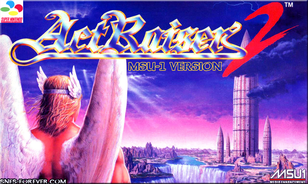 Super Nintendo para sempre!: ActRaiser 2 MSU-1