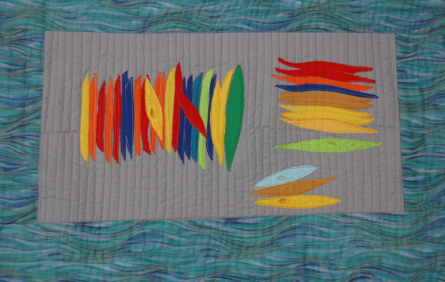 Dyeing for you...: Kayak Quilt