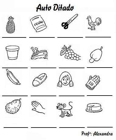 ENSINO FUNDAMENTAL 1º ANO: AUTO DITADO