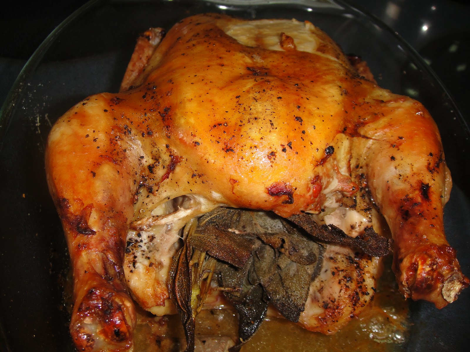 Maryam's Culinary Wonders: 206. Simple Dry-Roasted Chicken