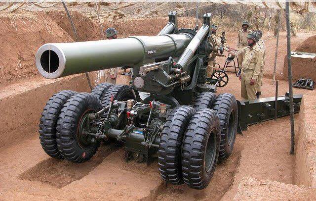 A M-115 203 mm Howitzer in Pakistan Army. - Natural Wallpapers | Latest ...
