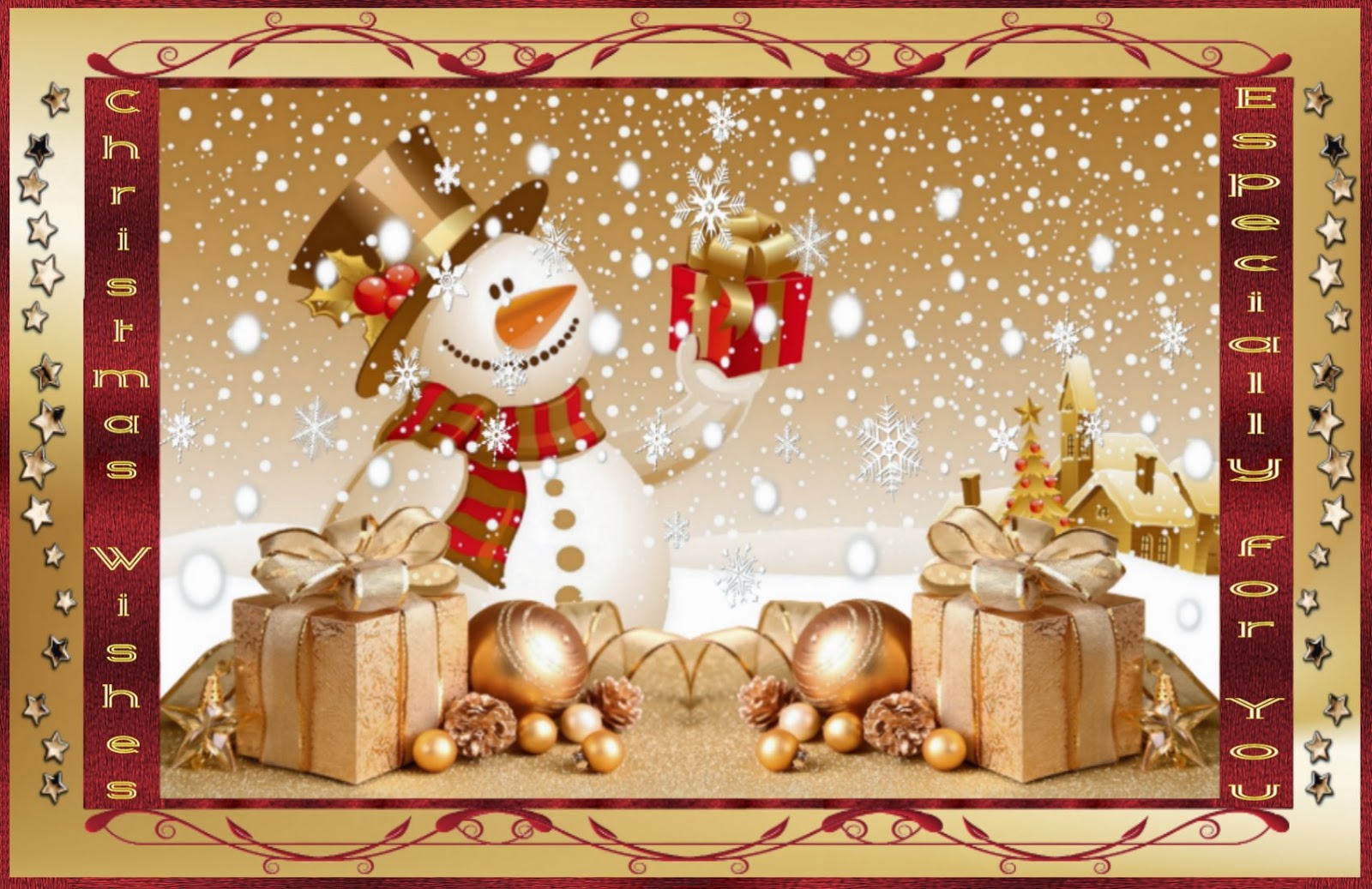 Attractive Christmas Cards - HD Wallpapers - beautiful desktop ...