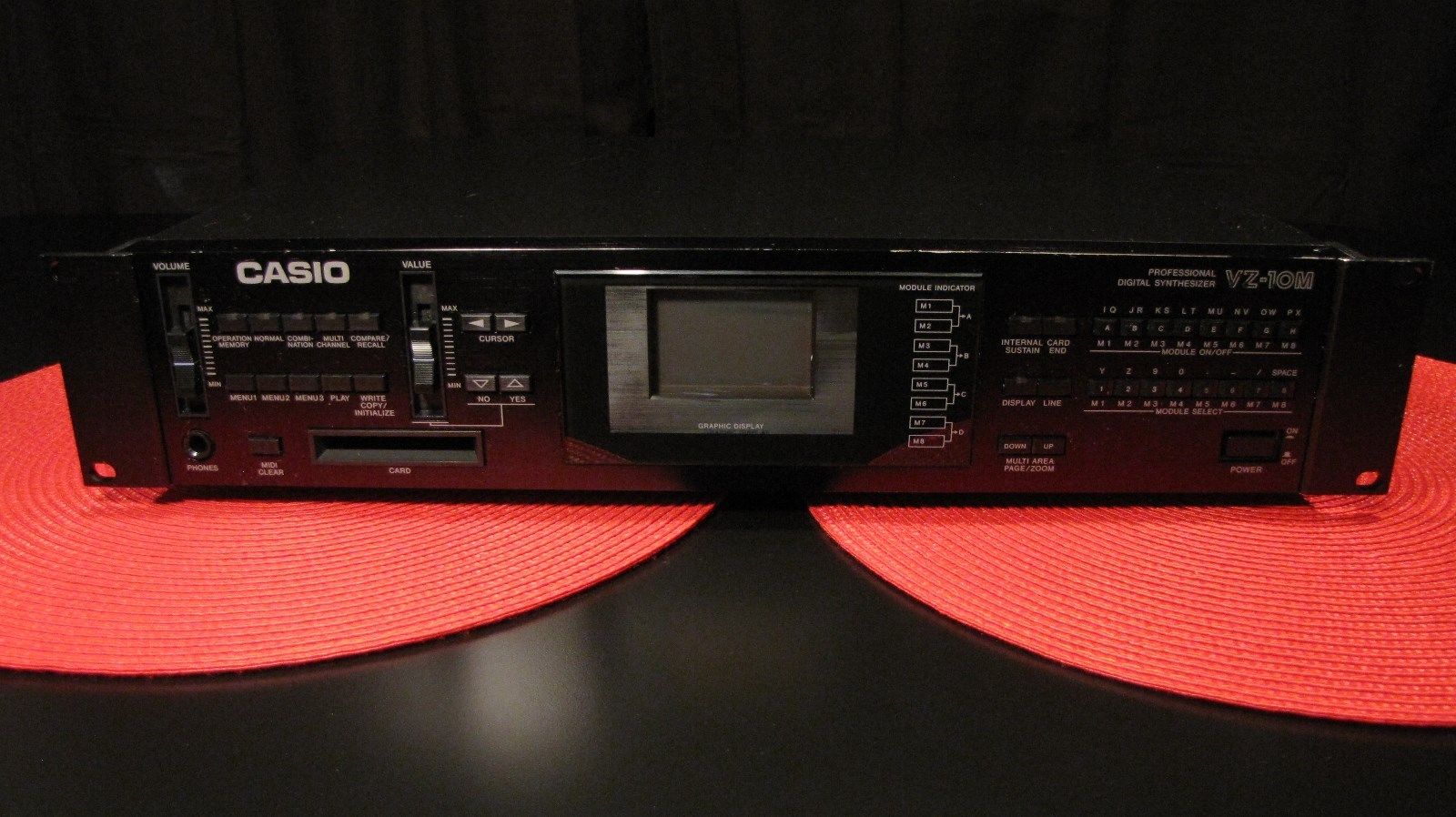 MATRIXSYNTH: VINTAGE CASIO PROFESSIONAL DIGITAL SYNTHESIZER MODEL VZ ...