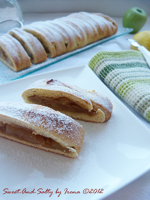 sweet-and-salty: Pletenica sa jabukama / Apple Braid