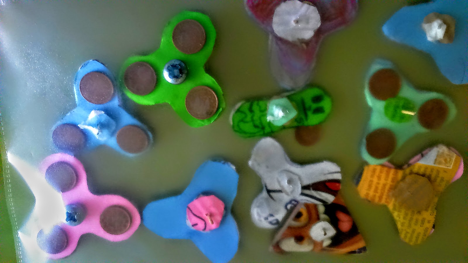 Made in England: Toys made from recycled materials by 4A snd 4B