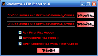 Shockwave's File Binder ~ HAcker's Arena