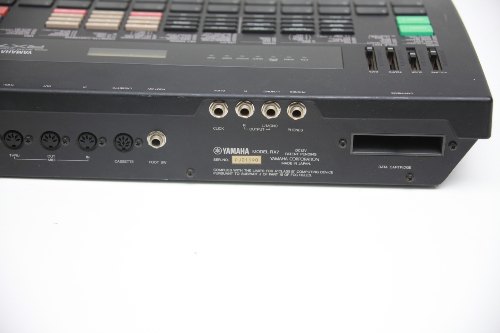 MATRIXSYNTH-B: Yamaha RX-7 Digital Rhythm Programmer Drum Machine SN ...