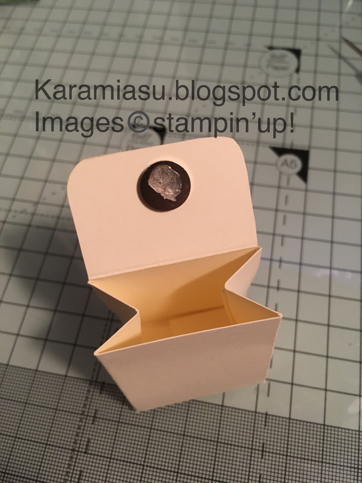 Stamp Up With Karamia: Tiny Gift Box Tutorial using Stampin' Up! products
