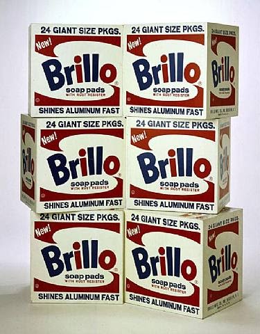 museum: Andy Warhol, Brillo Soap Pads Box , 1964
