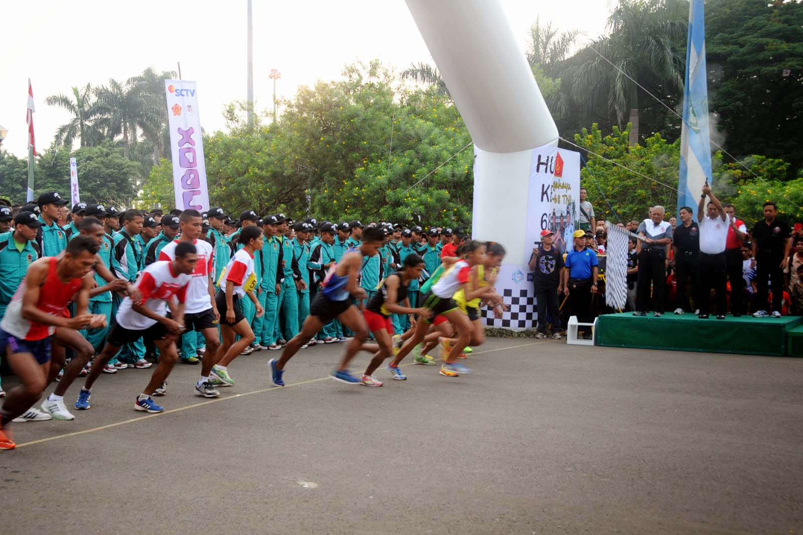 Lawunews: 10.000 Pelari Ikuti Lomba Lari Hari TNI Ke-68