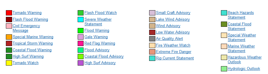 wxdia | wxdia.com | weather daily: Alerts