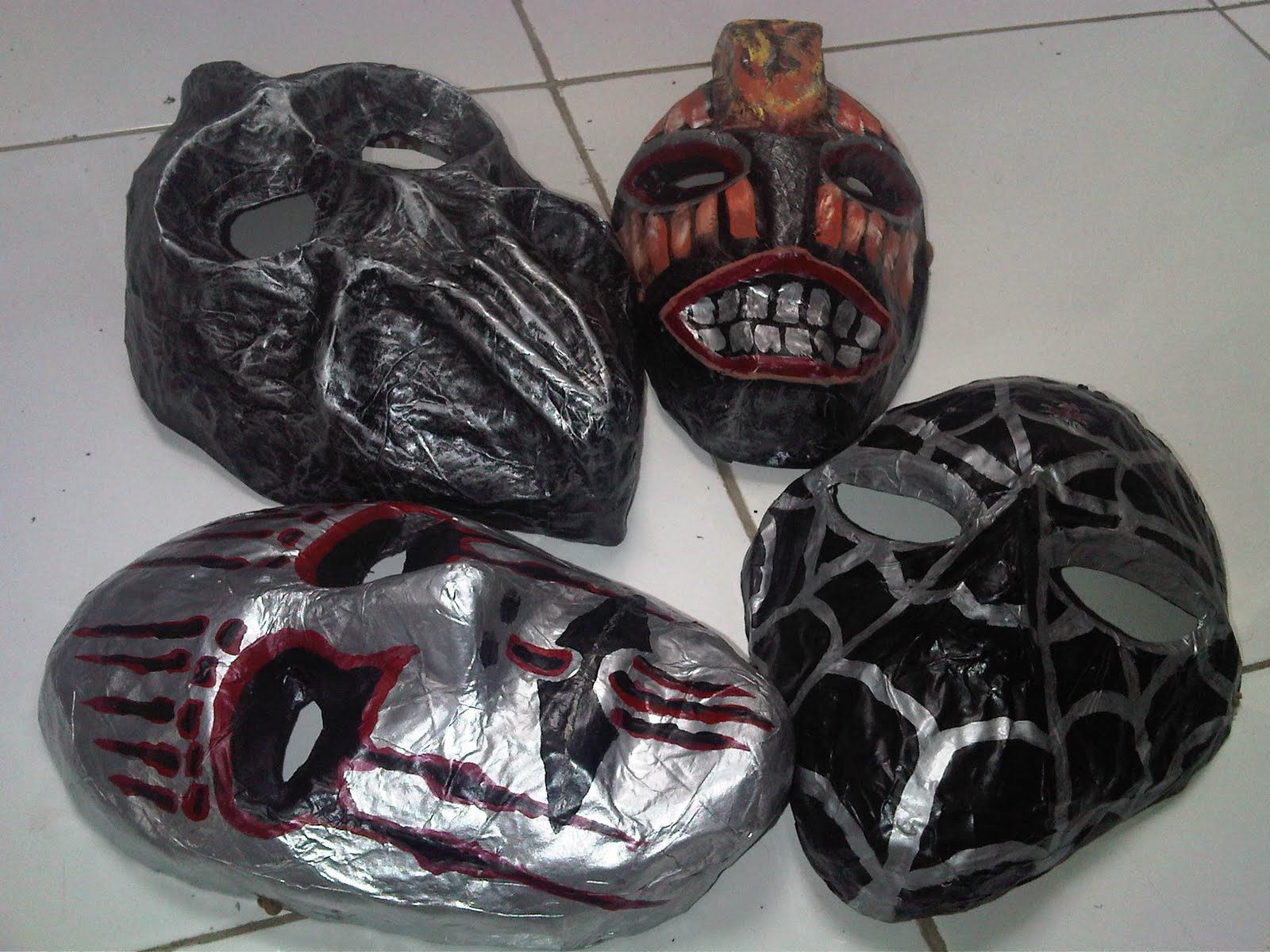 Cara Membuat Topeng Dari Kertas Karton