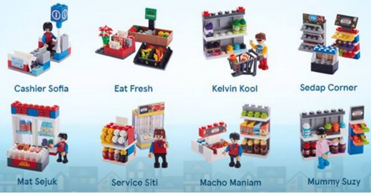 manik suci: promosi tesco lego set