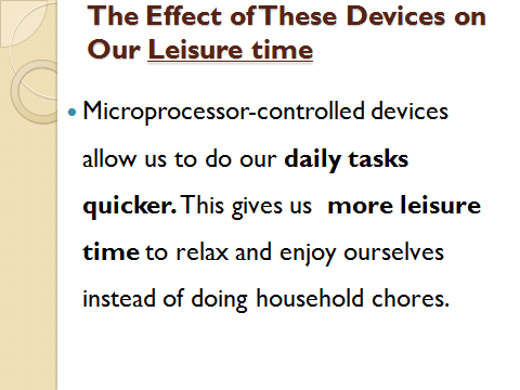 G10-chapter2: Microprocessor-controlled devices in the home