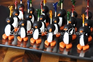 Recipe With Pictures: Cream Cheese Penguins