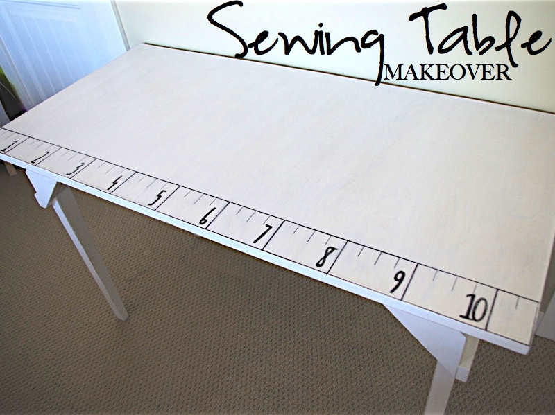 Creative "Try"als: Sewing Table Makeover