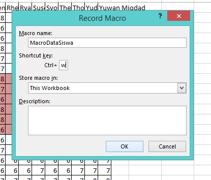 Proses Record Macro Pada Ms Excel