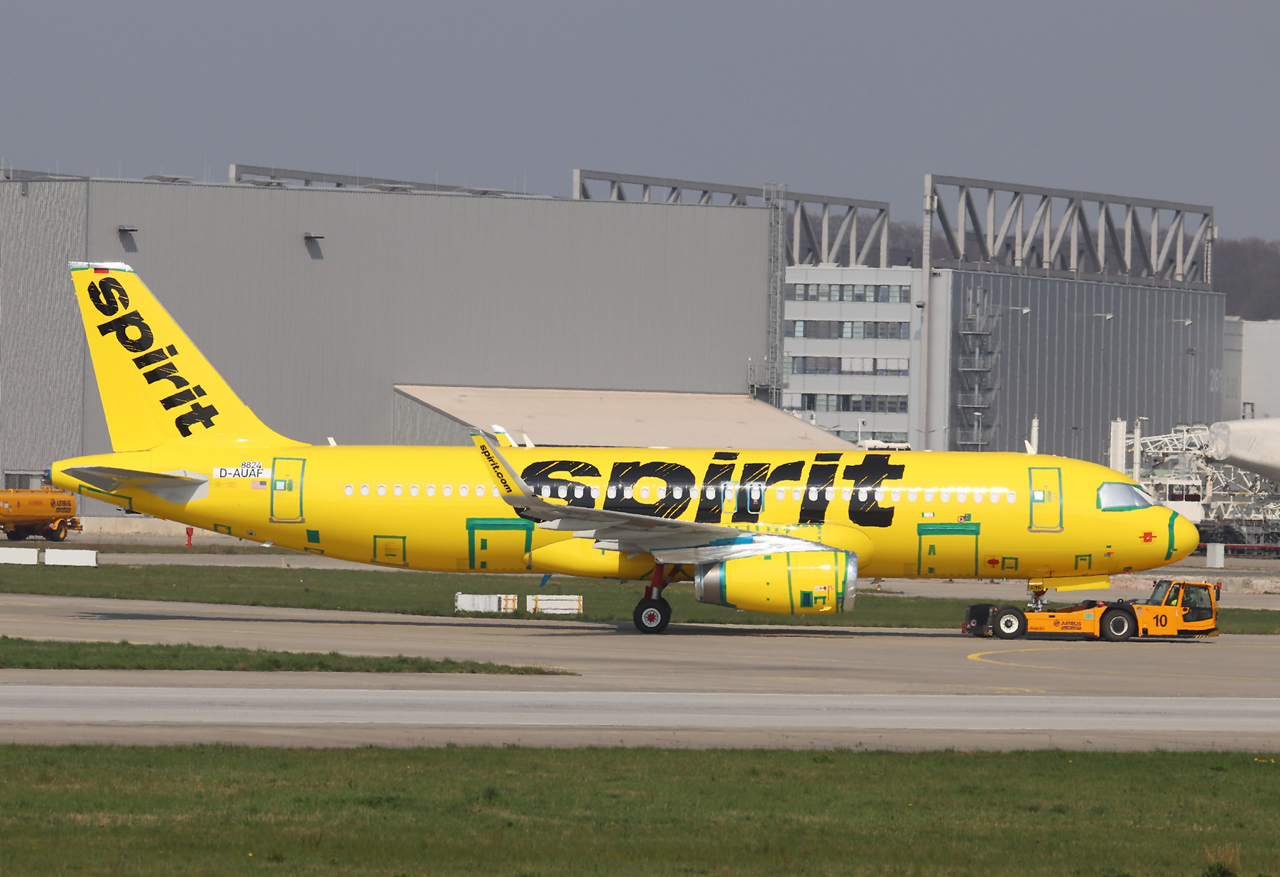 Airbus Hamburg Finkenwerder News: A320-232SL, Spirit Airlines, N696NK ...