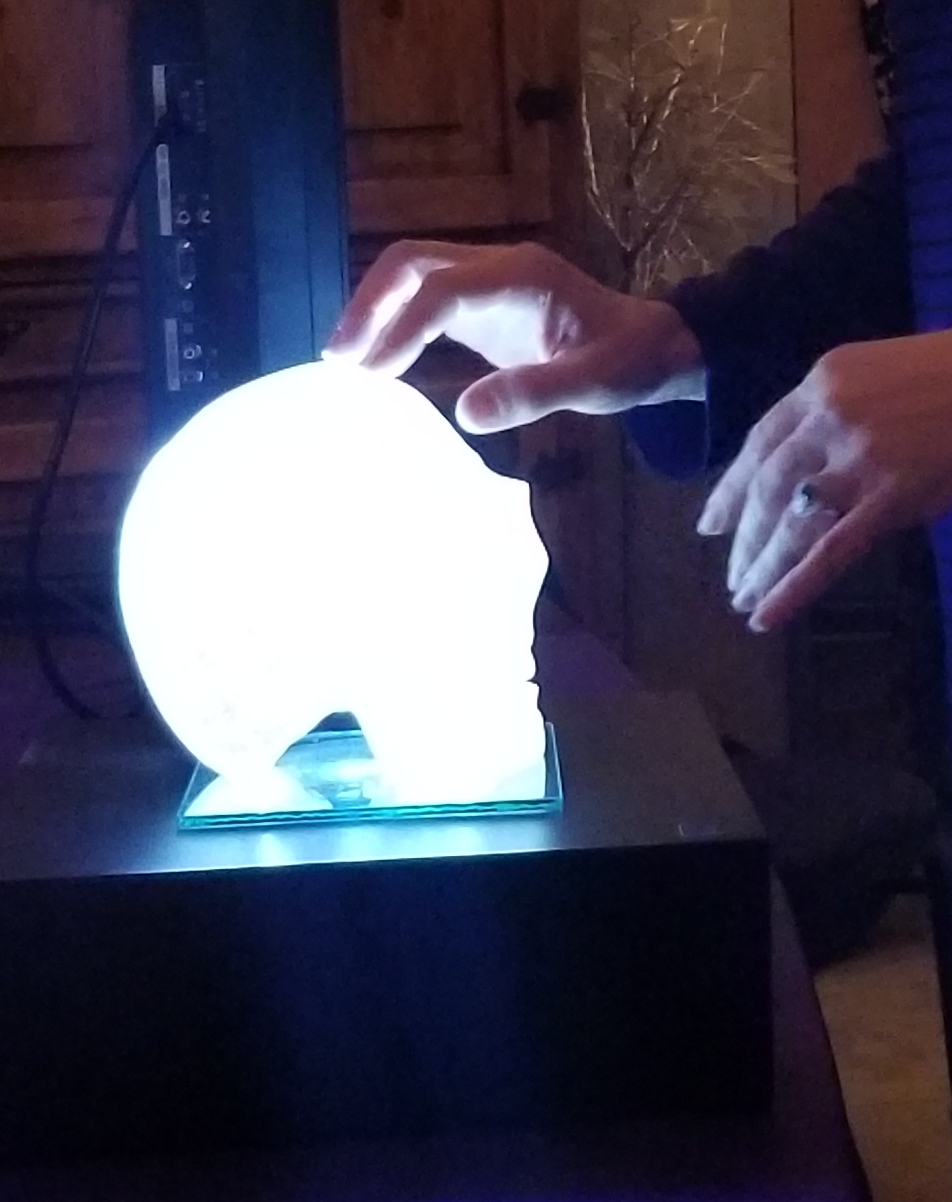 Sitting with Sha Na Ra the Crystal Skull