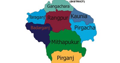Rangpur District: Rangpur-map 1