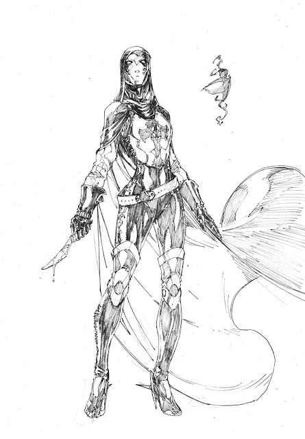 Seduced by the New...: Brett Booth Character Art