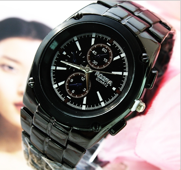 TY:Machine: Rosra black business style men's watch