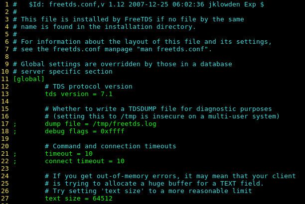 Exploring the Wonder: FreeTDS and Microsoft SQL Server Windows ... Exploring the Wonder: FreeTDS and Microsoft SQL Server Windows ...