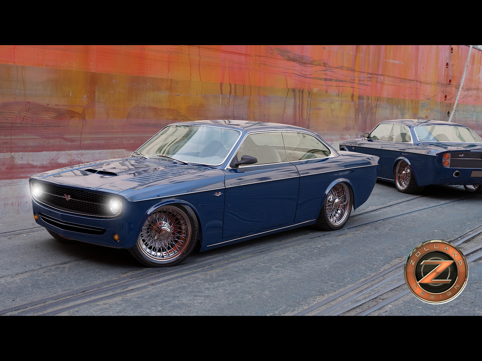 ERNIE'S PLACE: Volvo 142 personalizado pela Zolland Design