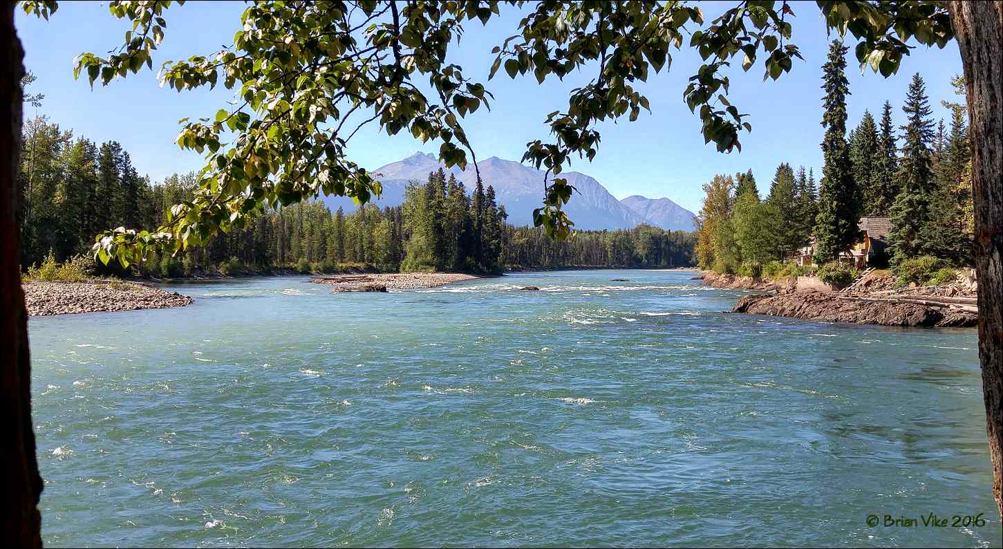 Northern Interior British Columbia: Blue Green Colors Of The Scenic ...
