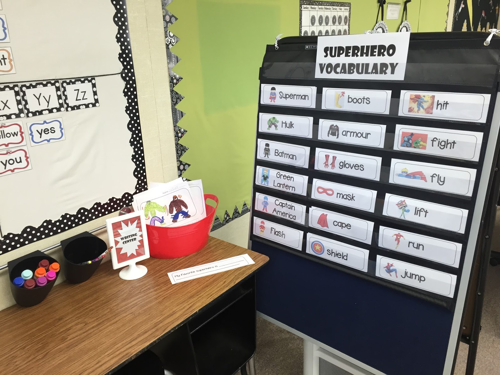 A View Into My Classroom: Superhero Activities and Centers