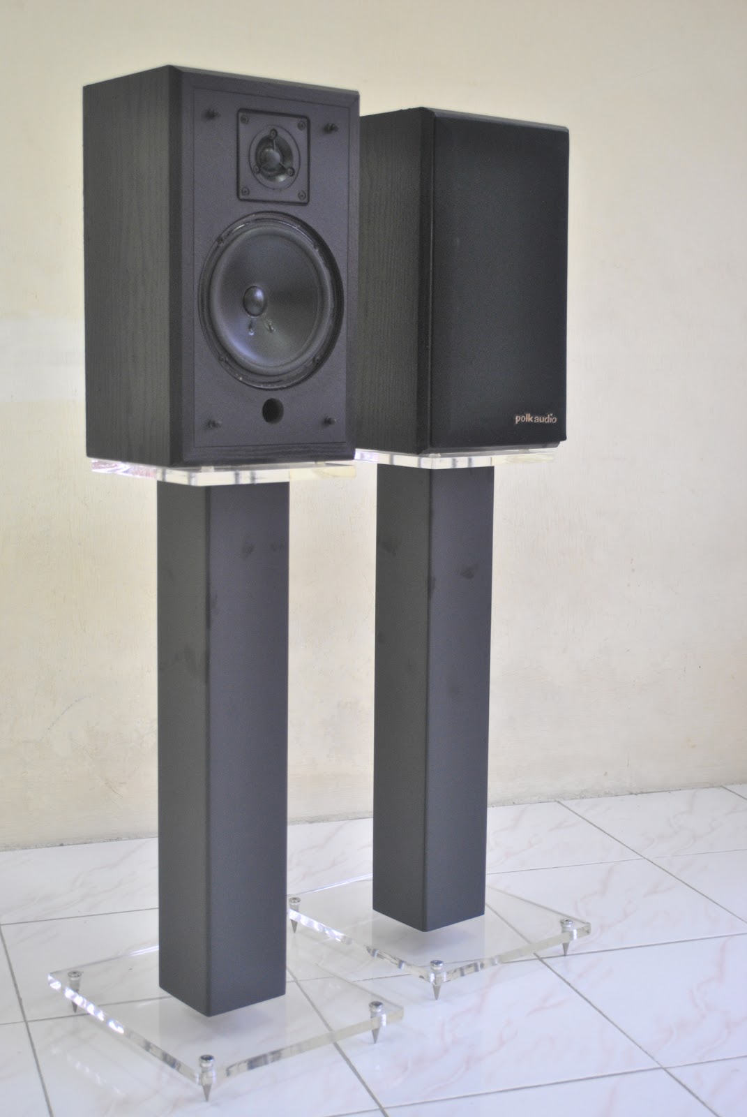 F & M Used HI FI: polk audio monitor 4 speakers