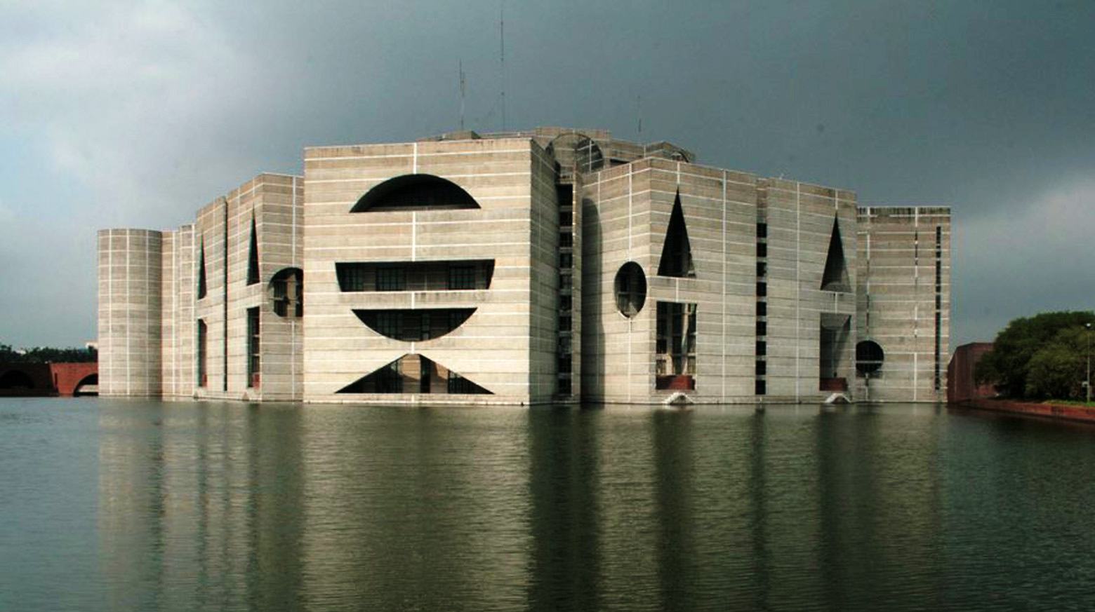 HD WallPaper of Bangladesh National Parliament Building - BANGLADESH GUIDE