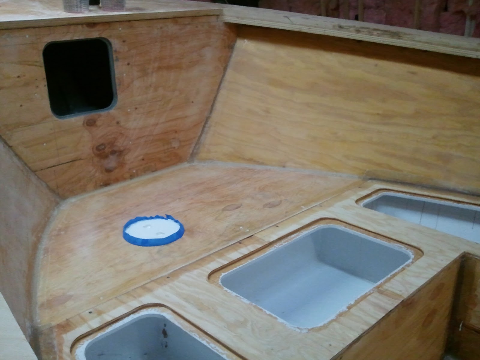 Building a Tolman Skiff: Day 121 - Cardboard engineering