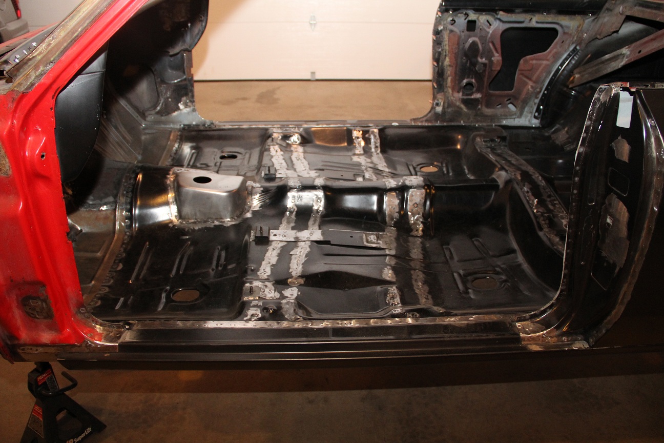 The making of Steve's 1966 Chevelle SS: More welding on the floor ...