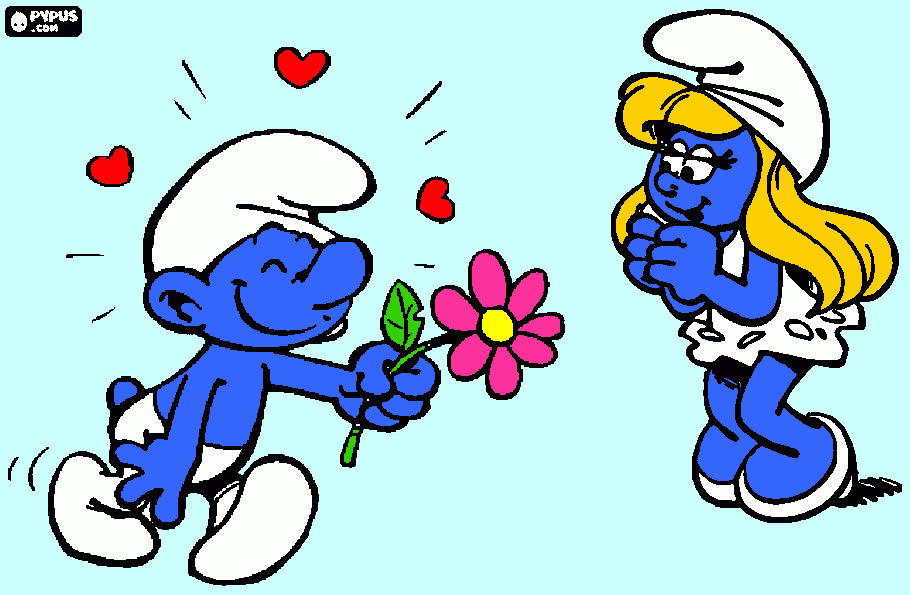 el maravilloso mundo de las pitufinas