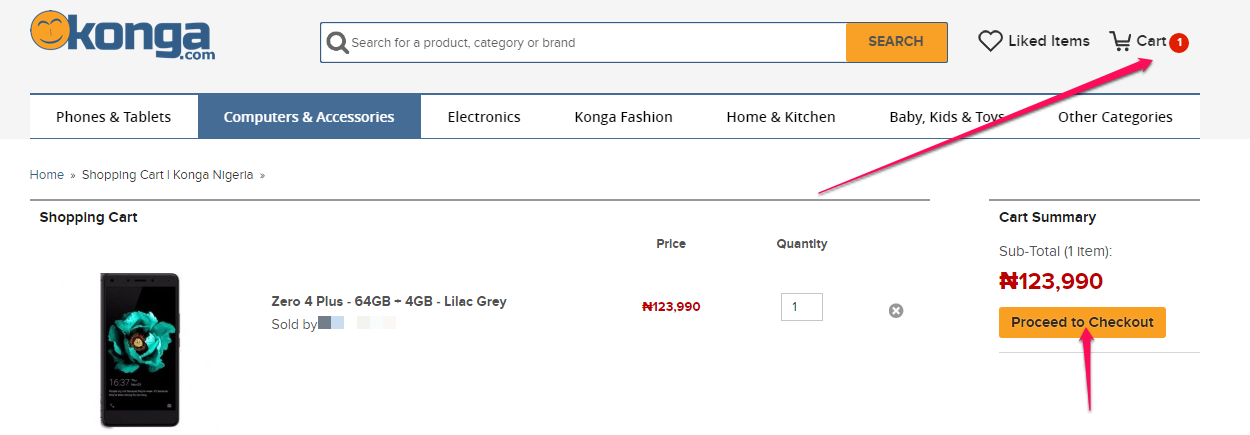 How To Shop Online in Nigeria at Konga.com - OgbongeBlog