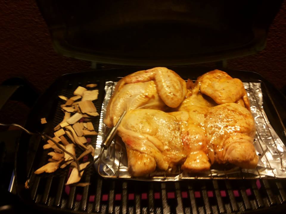 Diario di un Electric Griller: Split Chicken