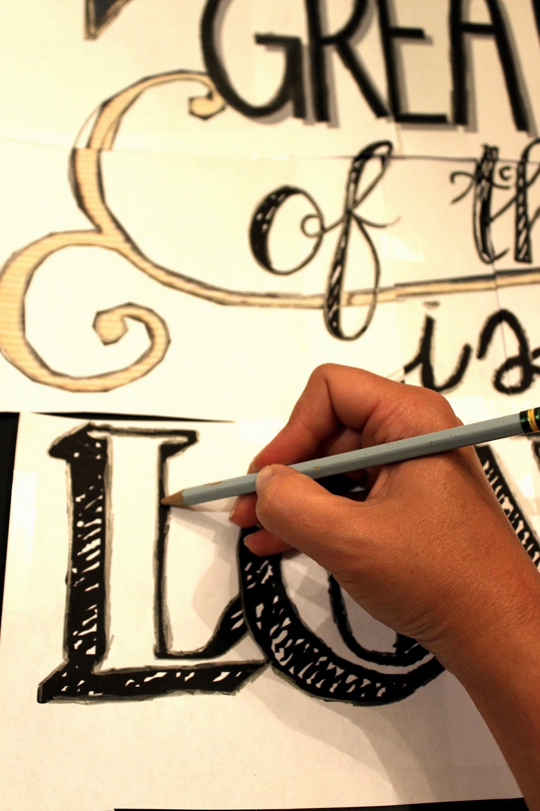 My Belle La Vie ~ My Beautiful Life: Step-by-Step Chalk Writing ...