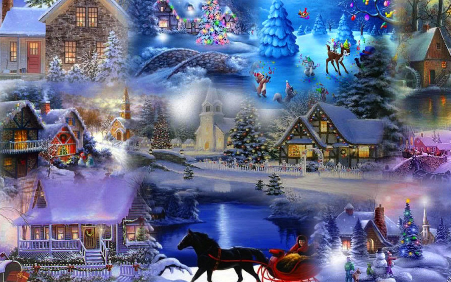 Imagini de Craciun - Peisaje de Iarna ~ Imagini de Craciun