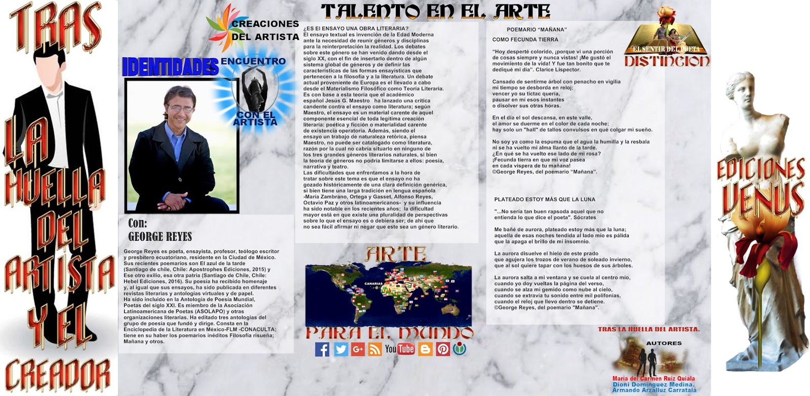 ARTE VIVO: LA OBRA VARIADA DE GEORGE REYES