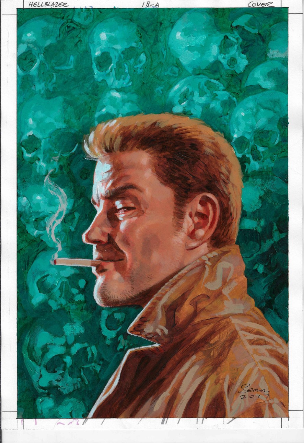A Criminal Blog: Sean Phillips variant covers for The Hellblazer.