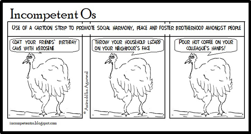 Incompetent Os: Comics by Aniruddha