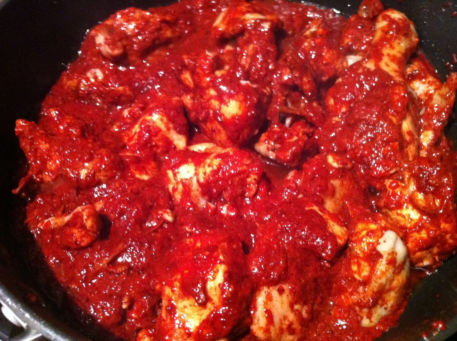 Ang Zhao Chicken (Red Rice Wine Chicken)