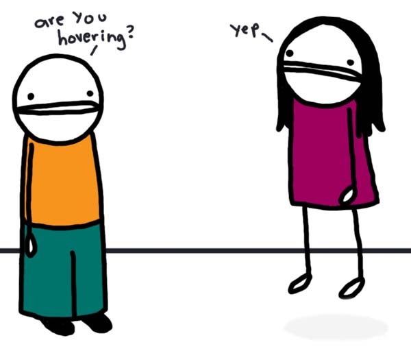 Mii on the Wii: Hovering