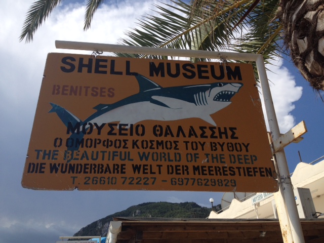 The Smarties Science Club: Sea Shell Museum, Corfu, Greece