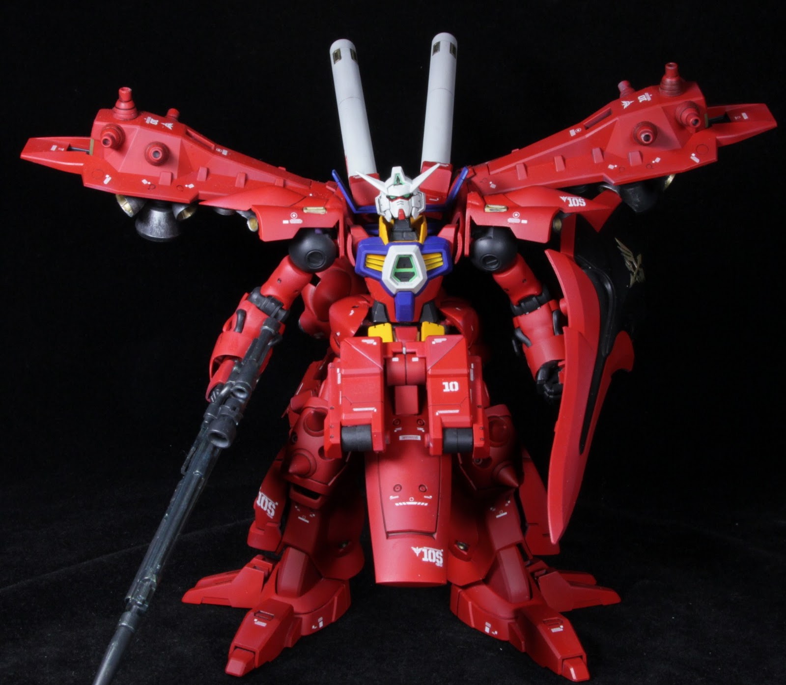 GUNDAM GUY: 1/144 Gundam AGE Normal w/ Nightingale Armor Custom Build