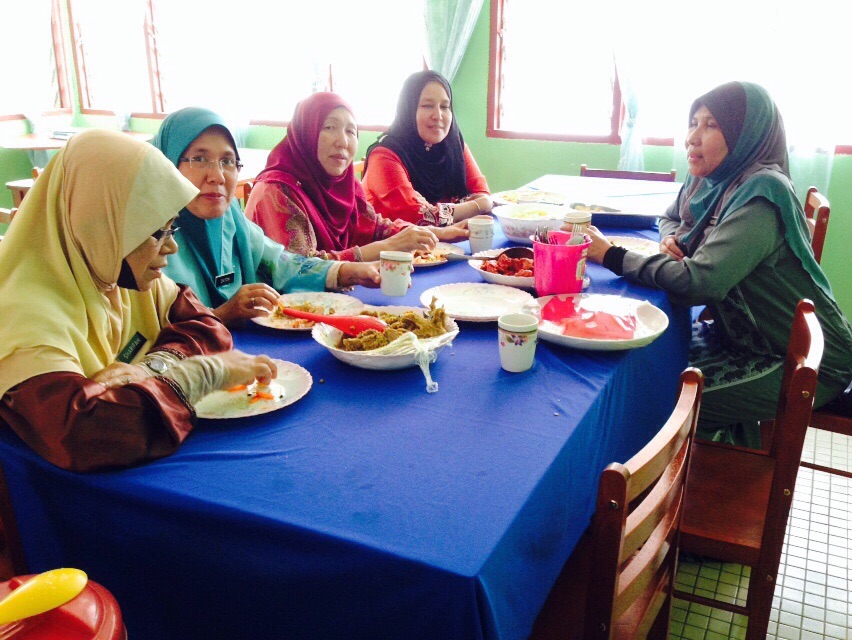 SMK BUKIT SENTOSA: Jamuan Hari Raya Anjuran KGK SMKBS