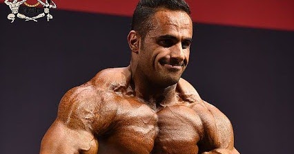 world bodybuilders pictures: persian bodybuilder Yaseen Amani poor