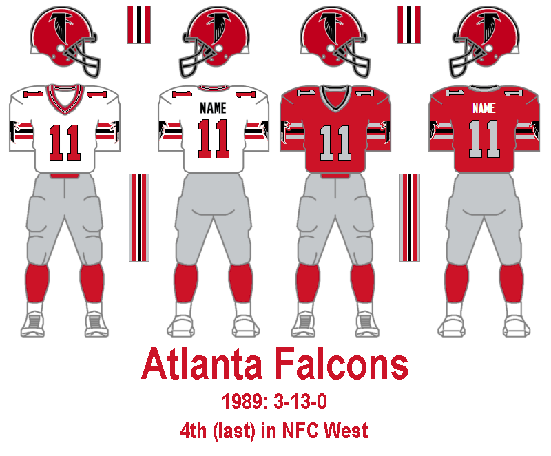Bill's Update Blog: 1989 Atlanta Falcons