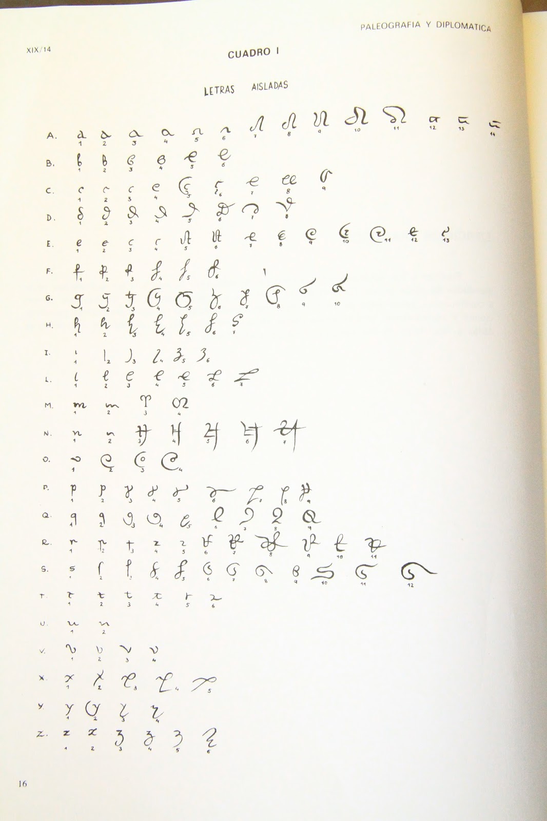 Un poco de todo: Apuntes sobre Paleografía (II)